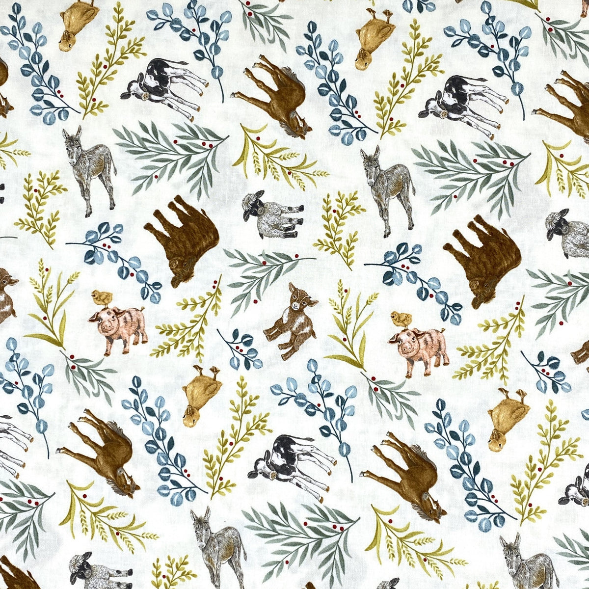 【2024NEW】【生地】moda fabrics /CLOUD WILLOWS FARM(FARM ANIMALS ALL OVER ...